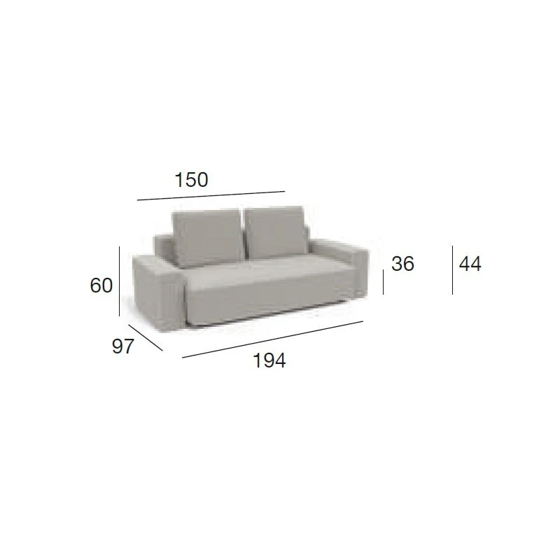 Roda DANDY 2-Sitzer Sofa